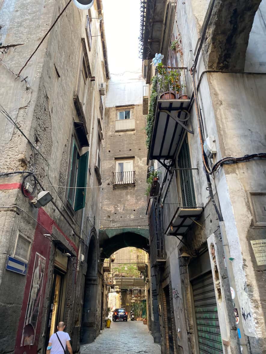 Naples Italy Underground - The Handy Camper